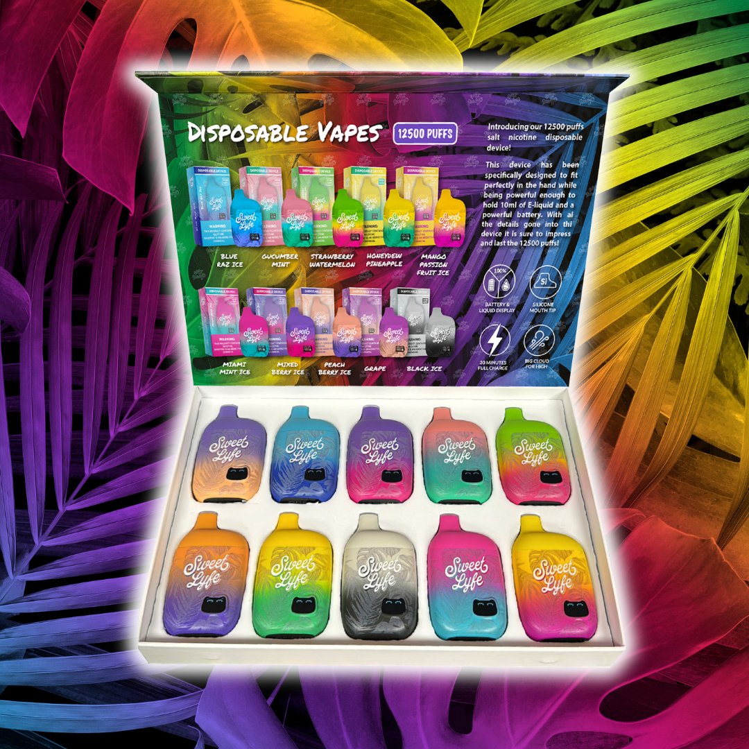 Nicotine Vapes – Premium Flavors and Long-Lasting Performance – Sweet Lyfe