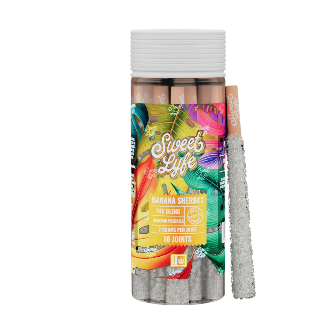 10 CT 2G Diamond Joints - Banana Sherbet Hybrid – Sweet Lyfe