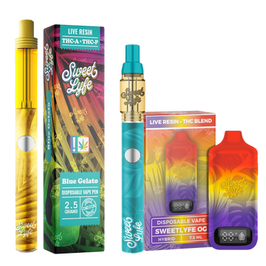 Buy THC A Vapes, Joints, Flower, Gummies | Nicotine Vapes – Sweet Lyfe