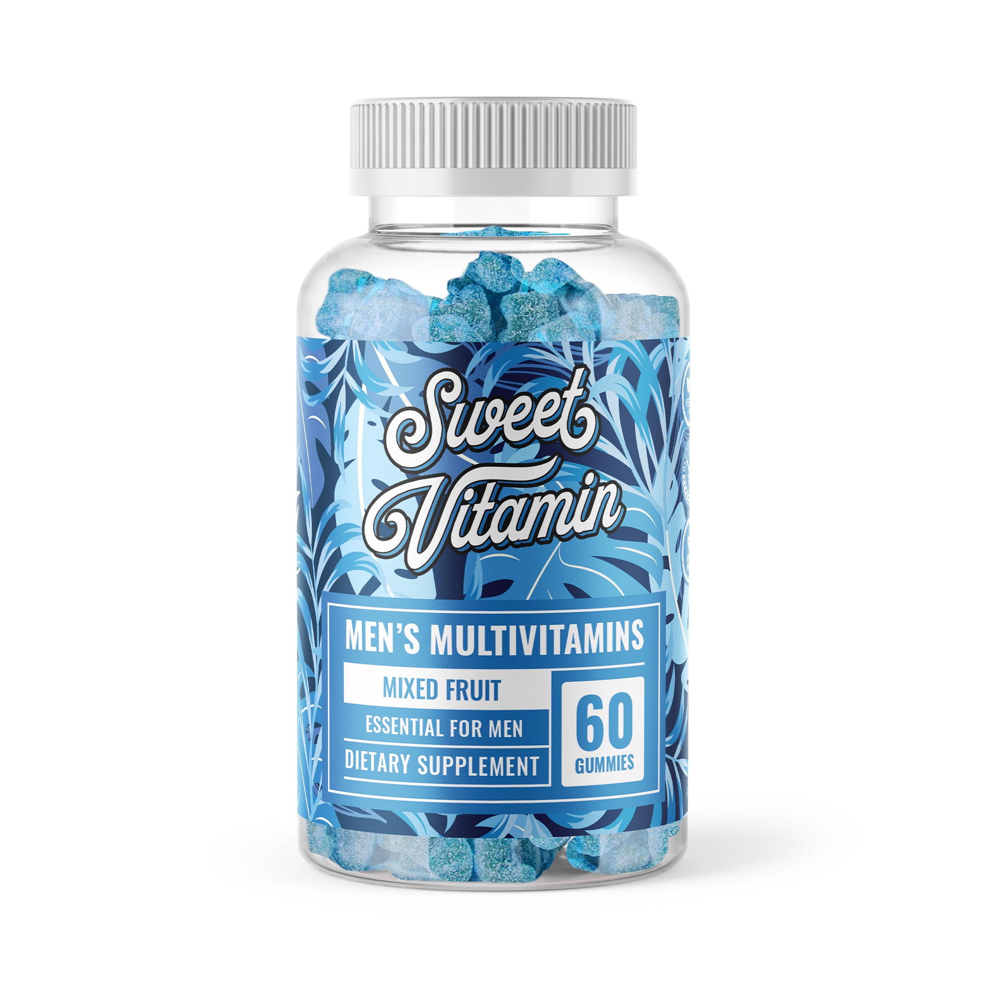 Sweet Vitamin- Men's Multivitamins Gummies- Vitamin A,D,E,Zinc and Mor ...