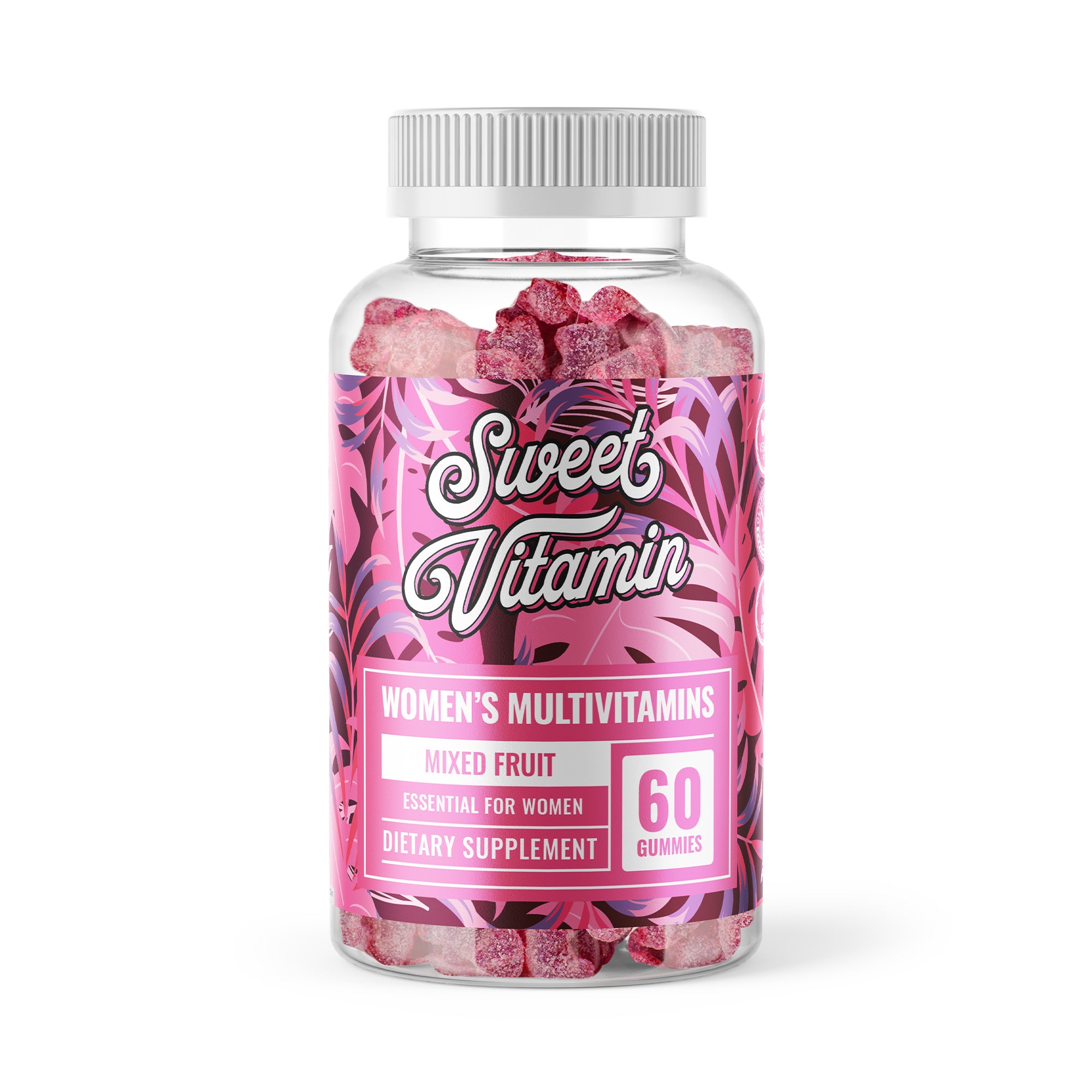 Sweet Vitamin- Women's Multivitamins Gummies-Vitamin E, B12 and More ...