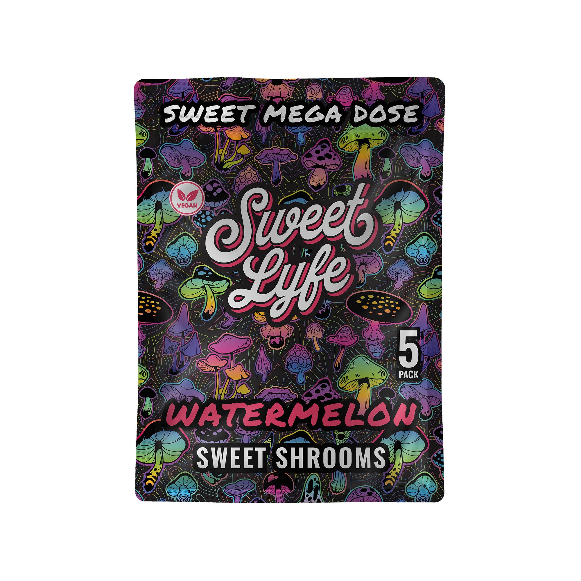 Sweet Shrooms Gummies - Watermelon – Sweet Lyfe