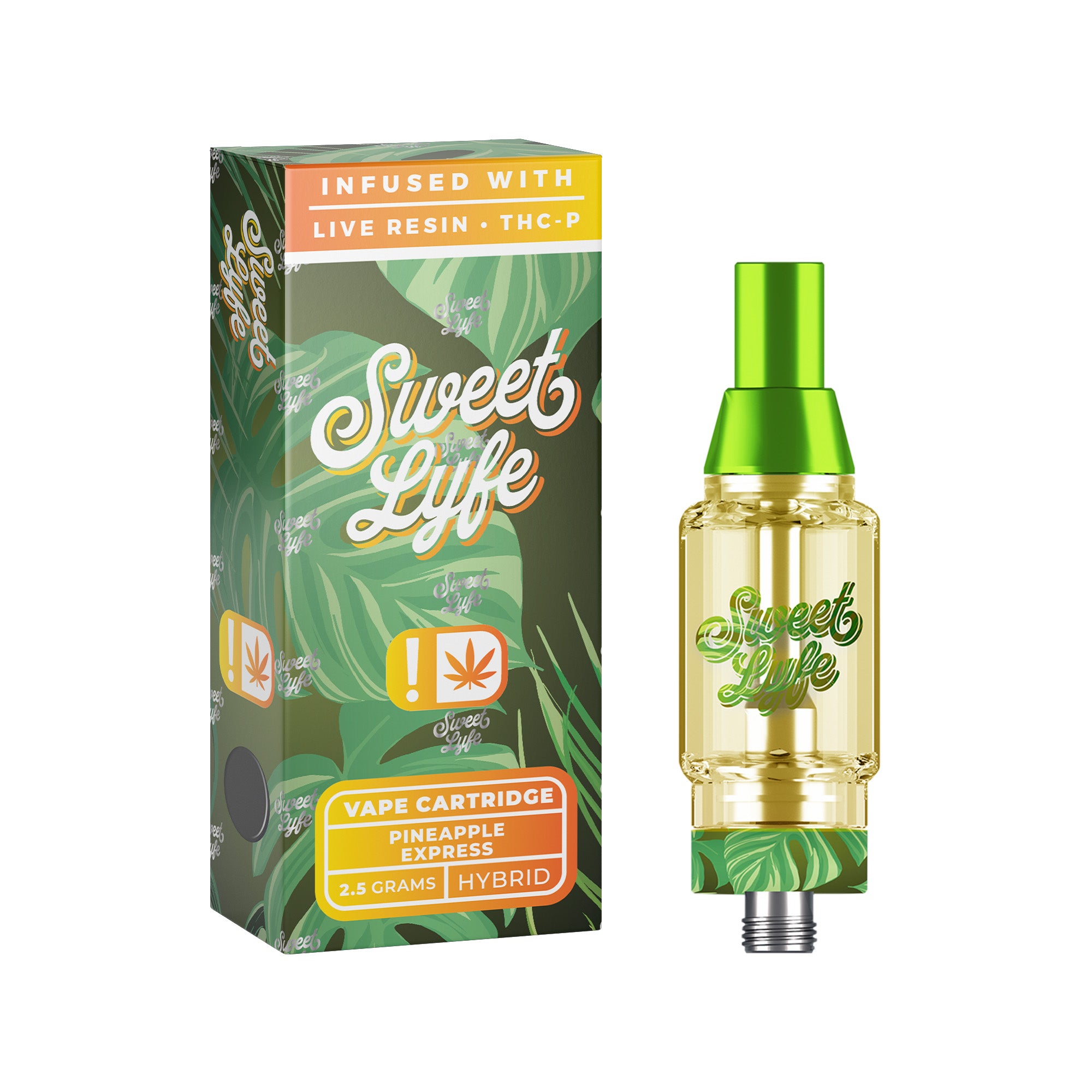 Vape Cartridges 2.5ml Infused with Live Resin Delta-8 + THCP - Pineapp ...